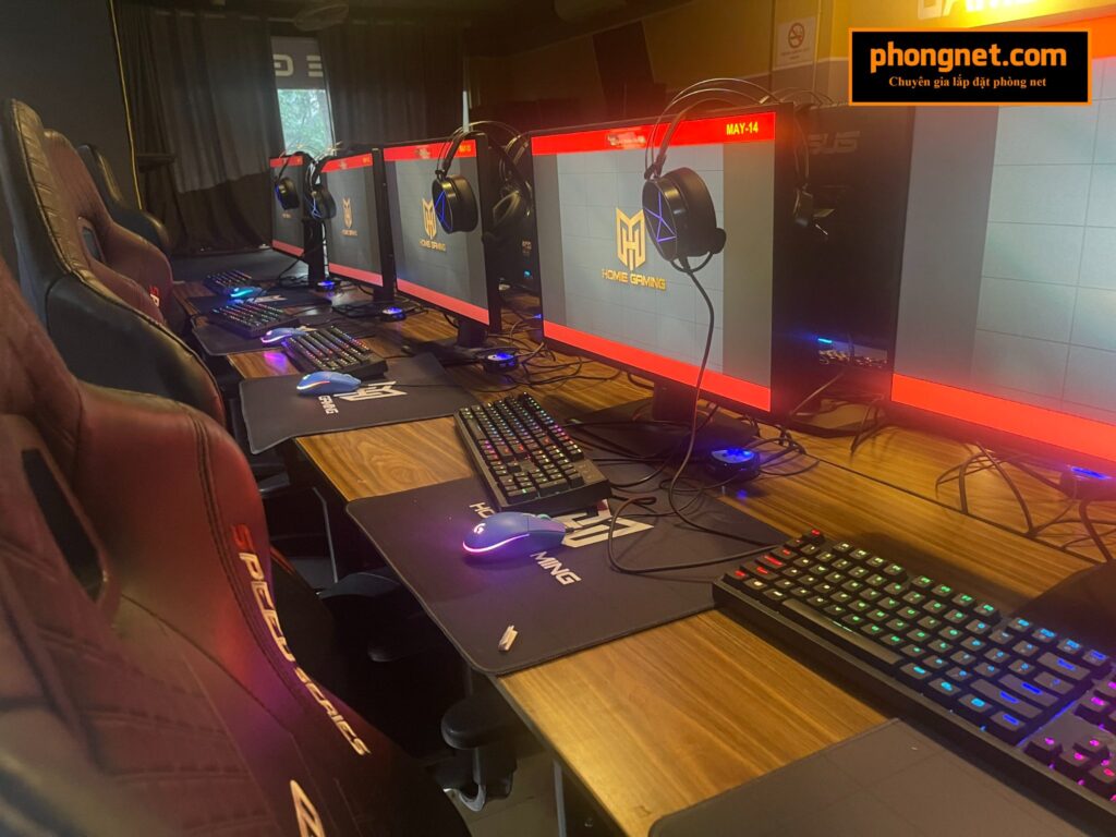 Dự Án Homie Gaming Hà Đông - Cyber Game Mini đẳng cấp