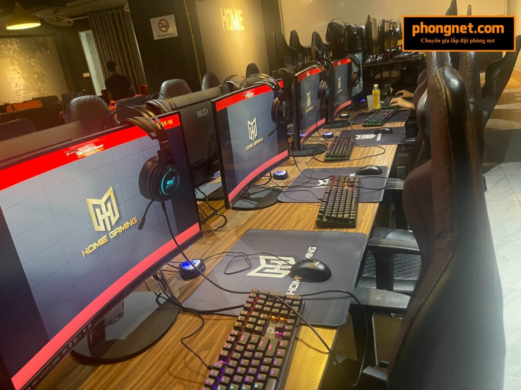 Dự Án Homie Gaming Hà Đông - Cyber Game Mini đẳng cấp