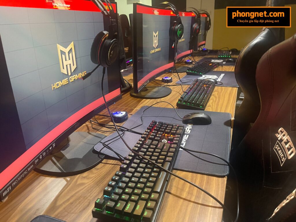 Dự Án Homie Gaming Hà Đông - Cyber Game Mini đẳng cấp