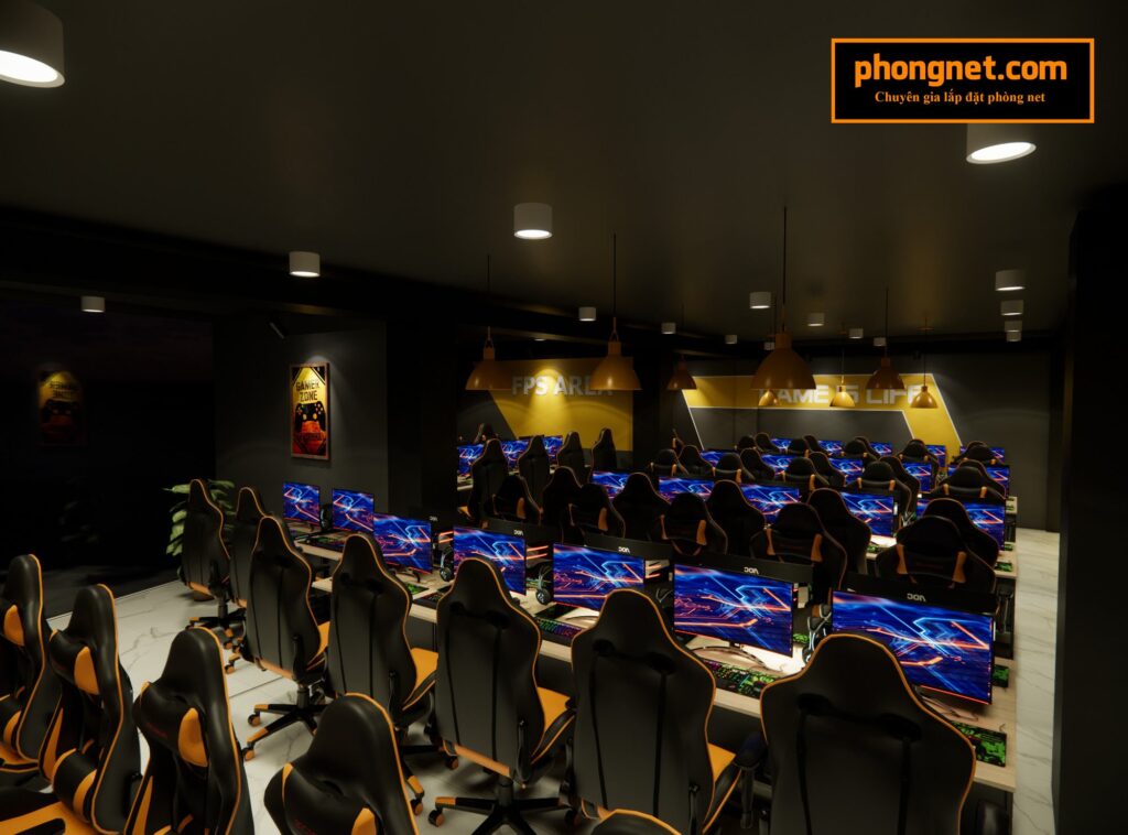 Dự Án Homie Gaming Hà Đông - Cyber Game Mini đẳng cấp