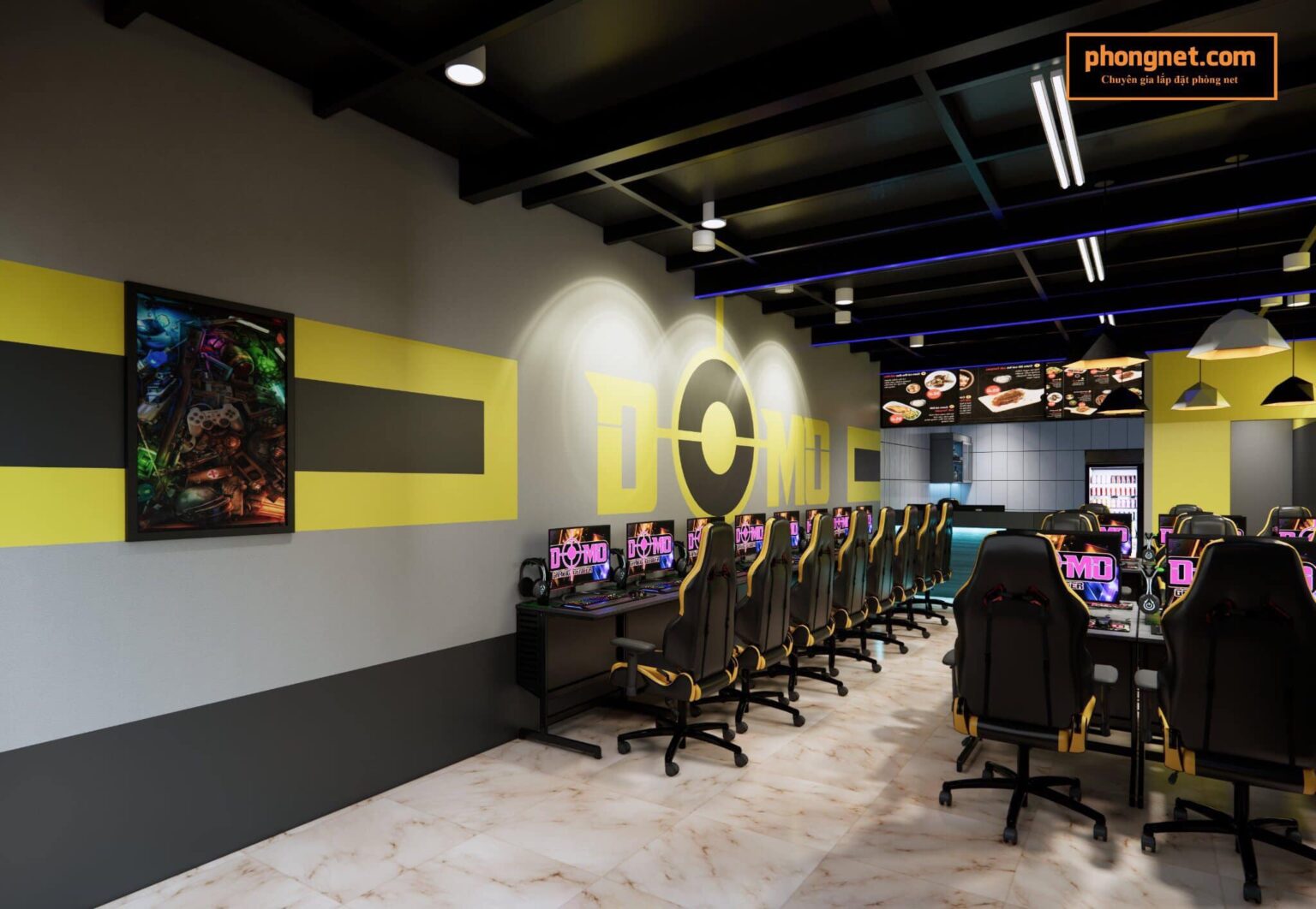 Dự án Domo Gaming Center tại Long Biên