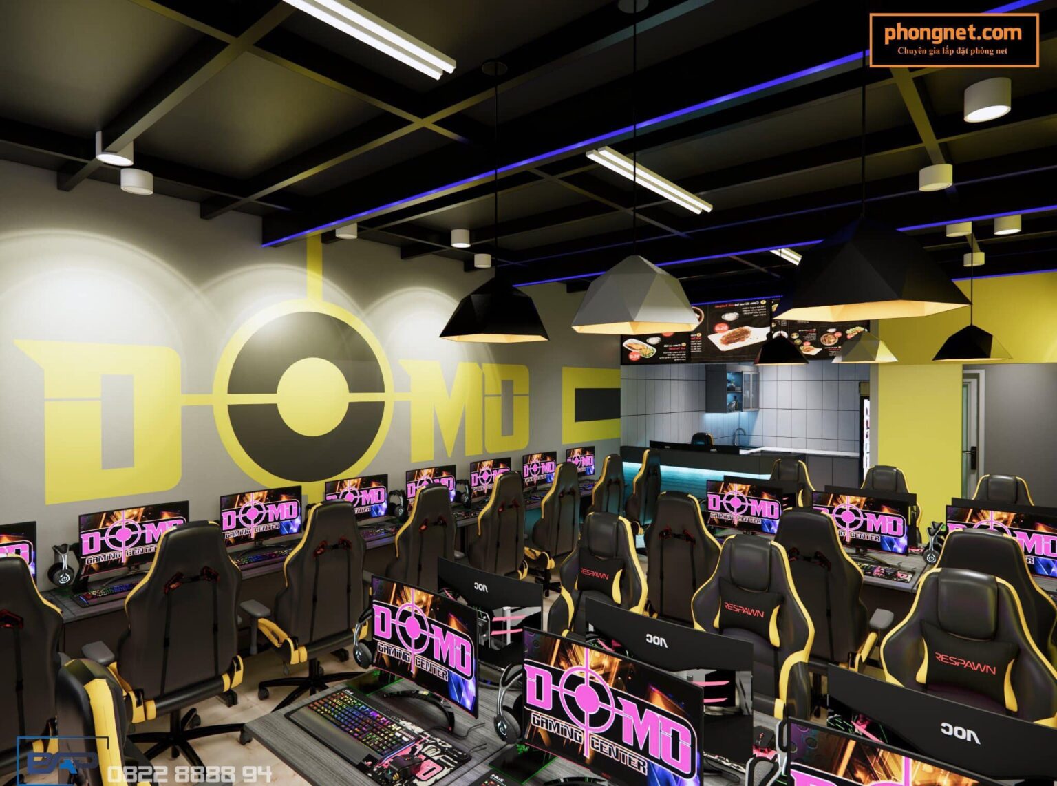 Dự án Domo Gaming Center tại Long Biên