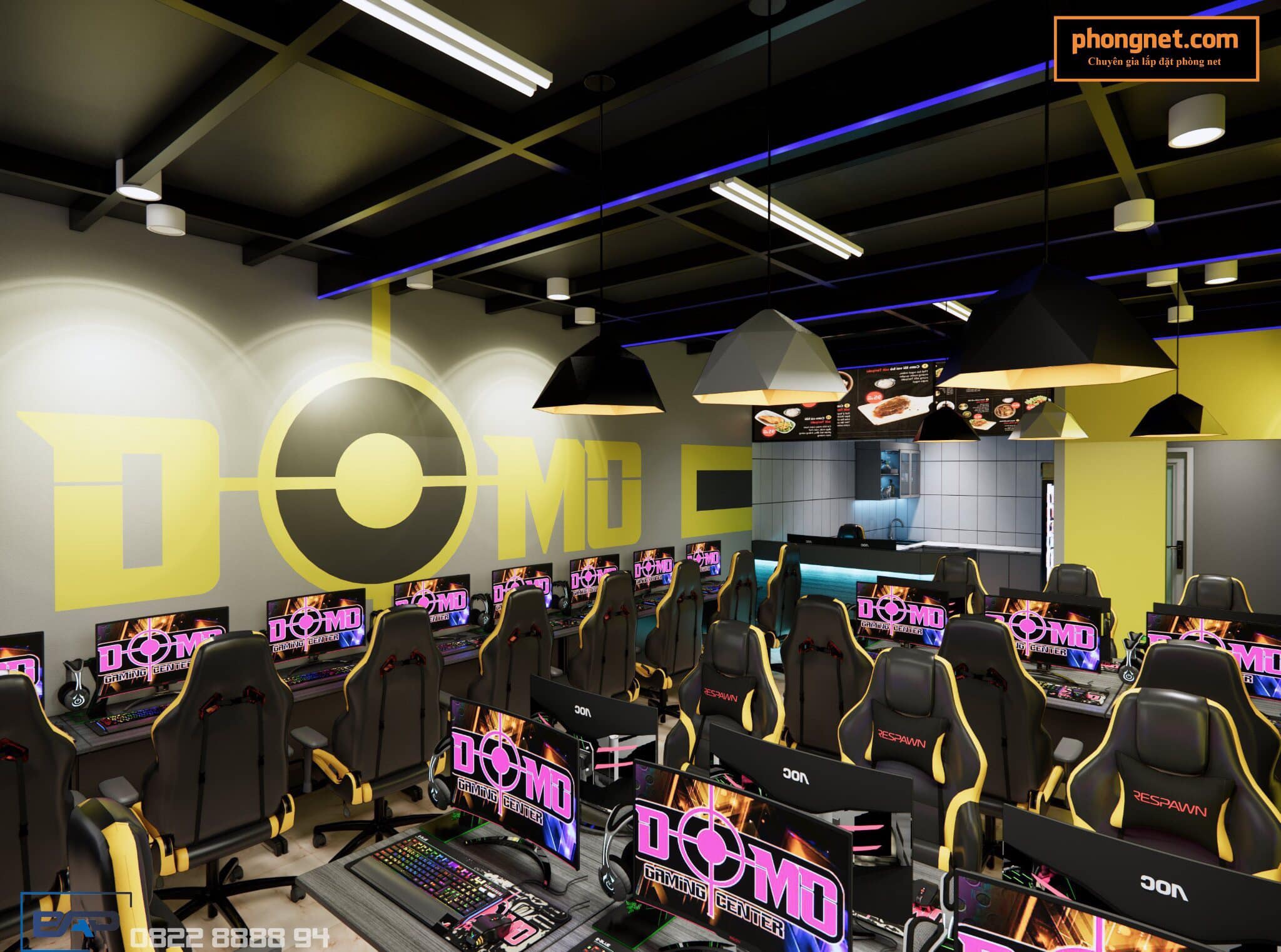 Dự án Domo Gaming Center tại Long Biên
