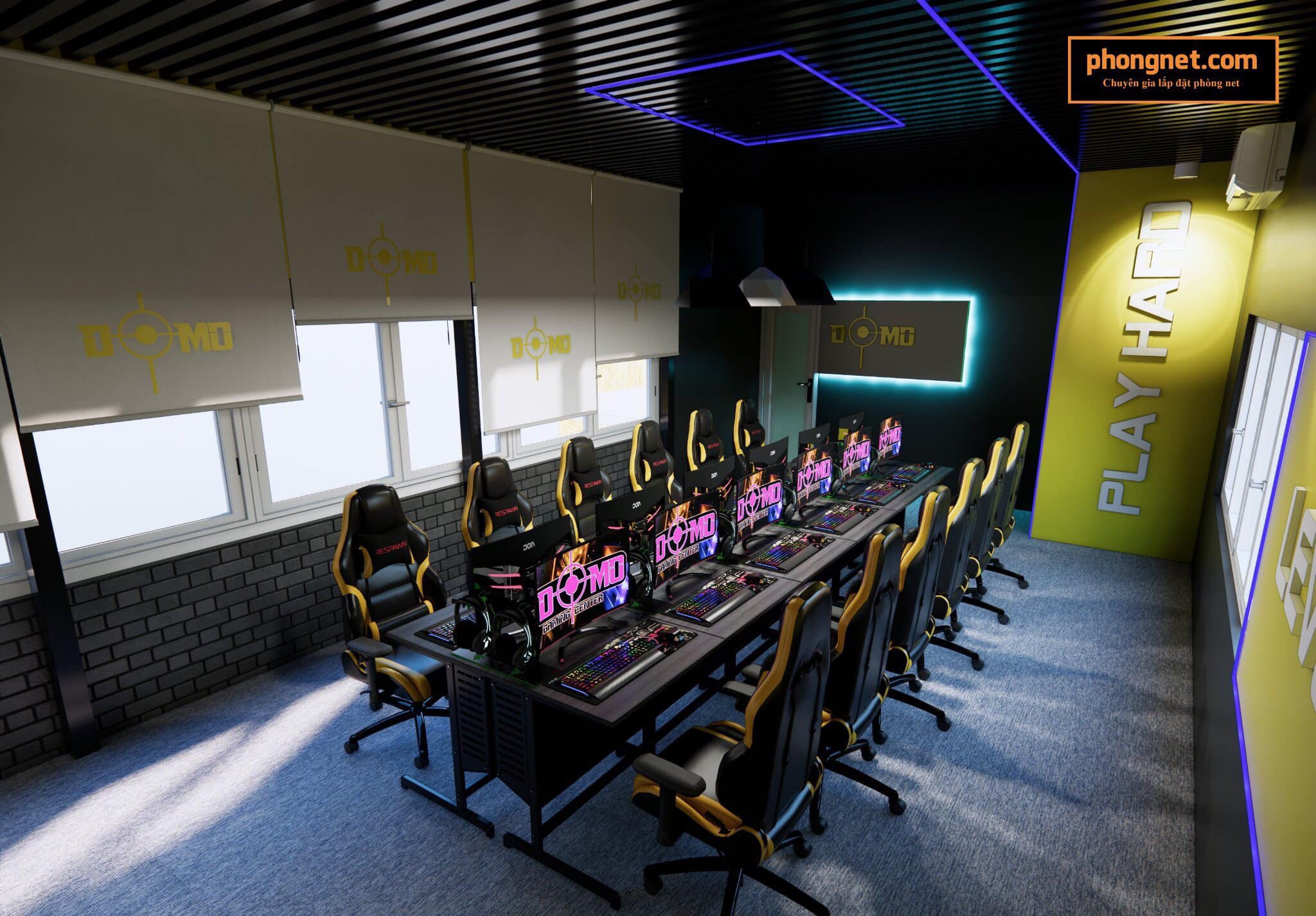 Dự án Domo Gaming Center tại Long Biên