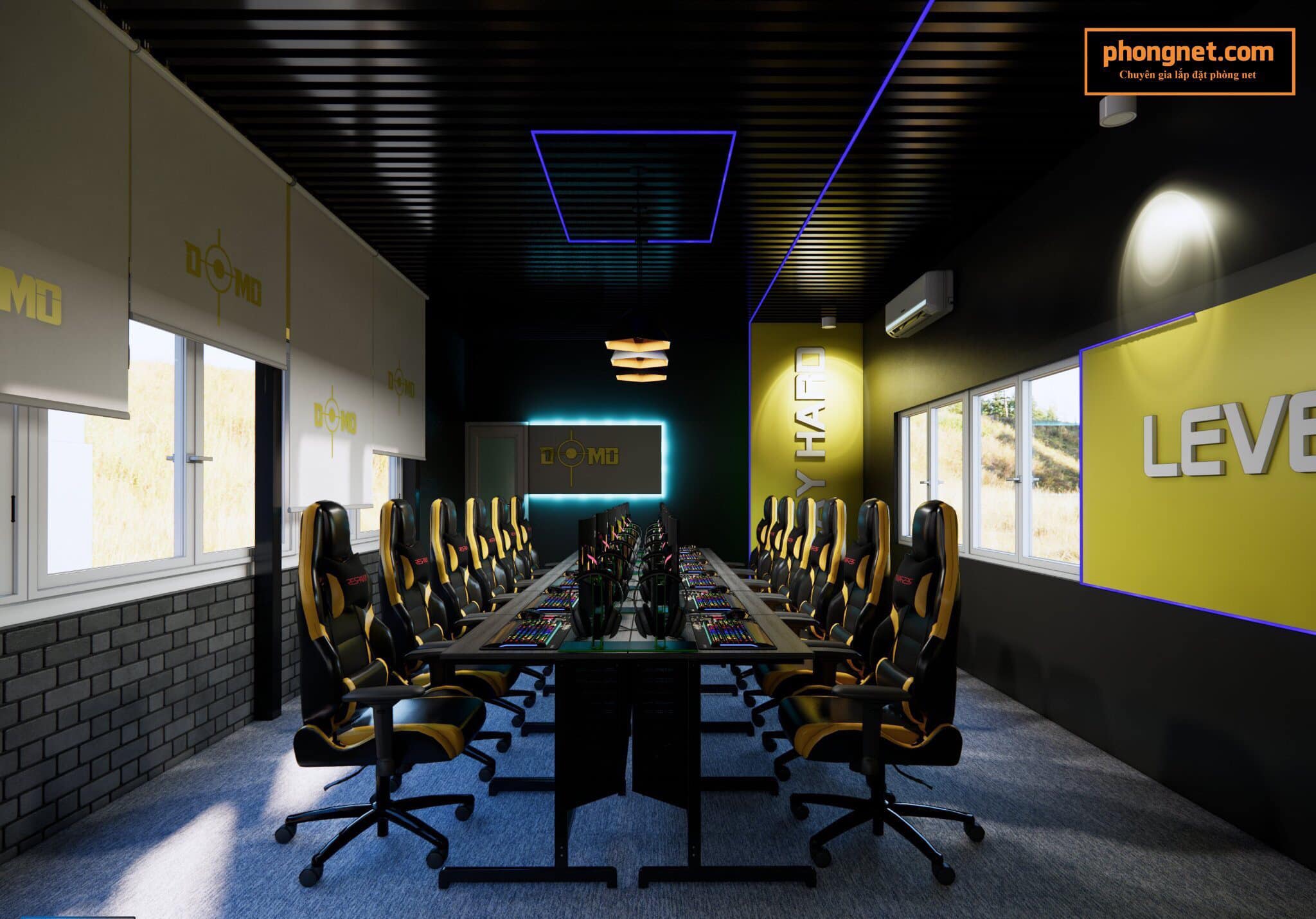 Dự án Domo Gaming Center tại Long Biên