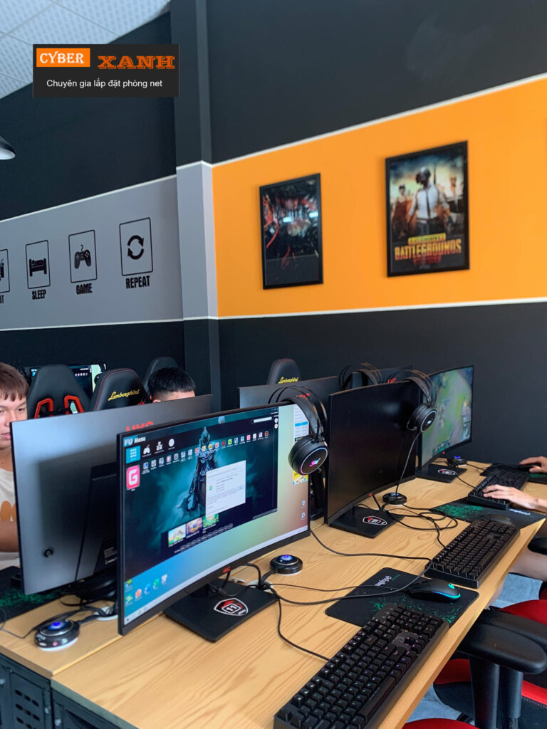 Dự án lắp đặt phòng net Game Zone tại Nam Trực, Nam Định