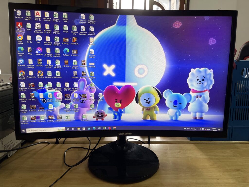 Màn hình cong 24 inch SAMSUNG C24F390FHE cũ | PHONGNET.COM