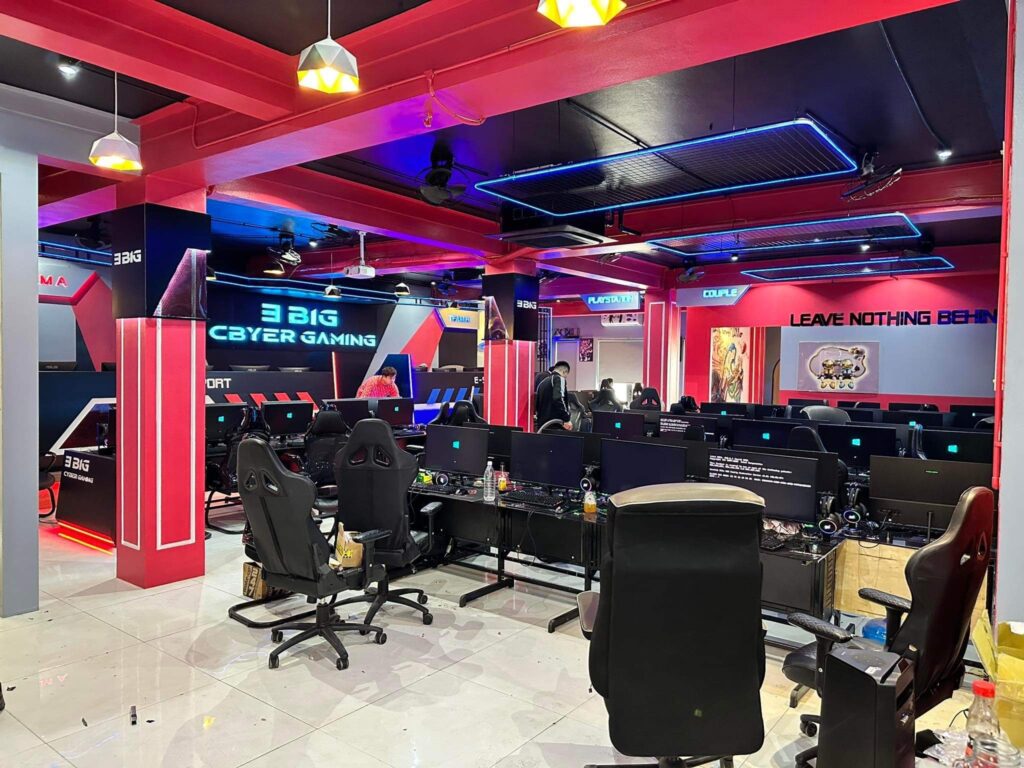 Dự án lắp đặt phòng net tại Sóc Sơn - 3 Big Gaming cơ sở 2