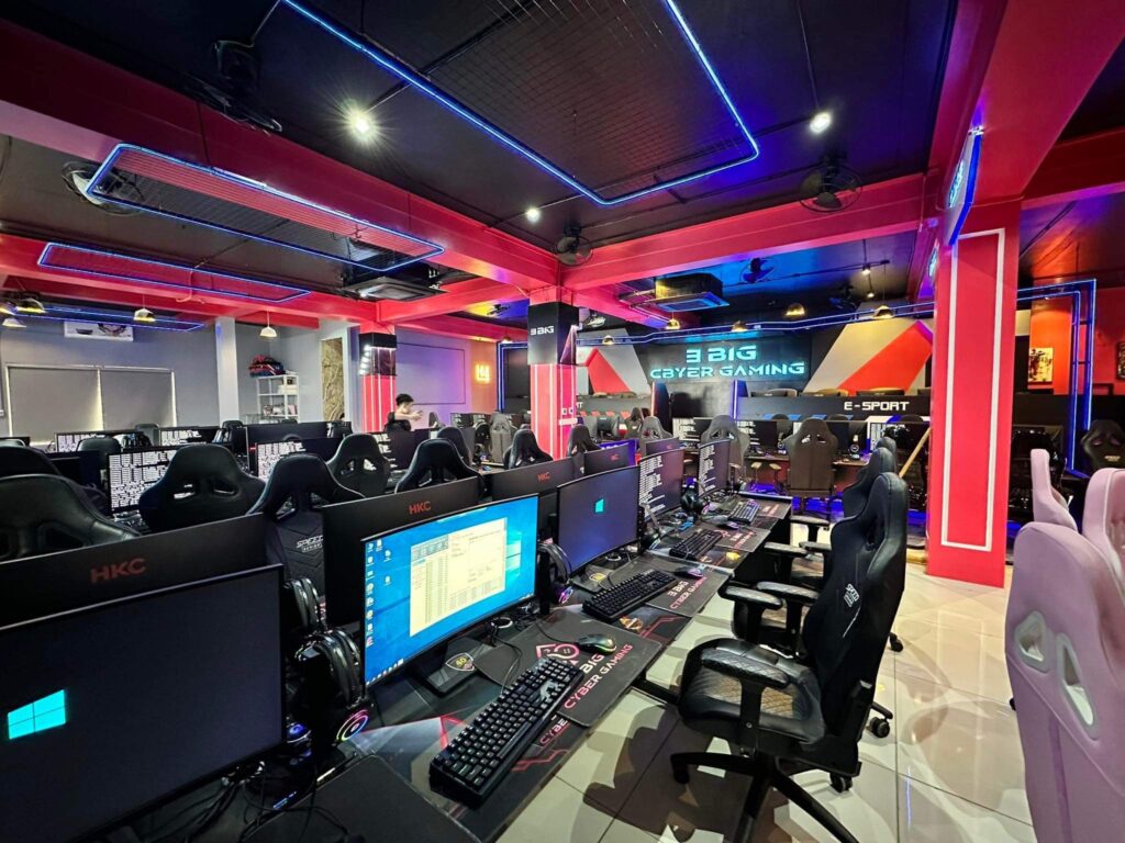 Dự án lắp đặt phòng net tại Sóc Sơn - 3 Big Gaming cơ sở 2