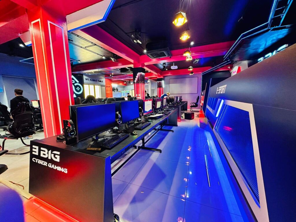 Dự án lắp đặt phòng net tại Sóc Sơn - 3 Big Gaming cơ sở 2