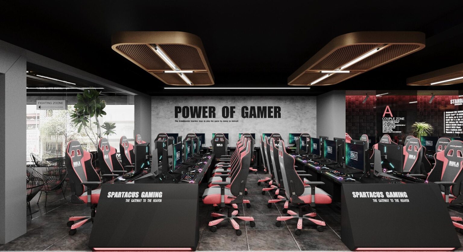 Spartacus Gaming Center,Chuỗi Cyber Game Lớn Nhất Hà Nội