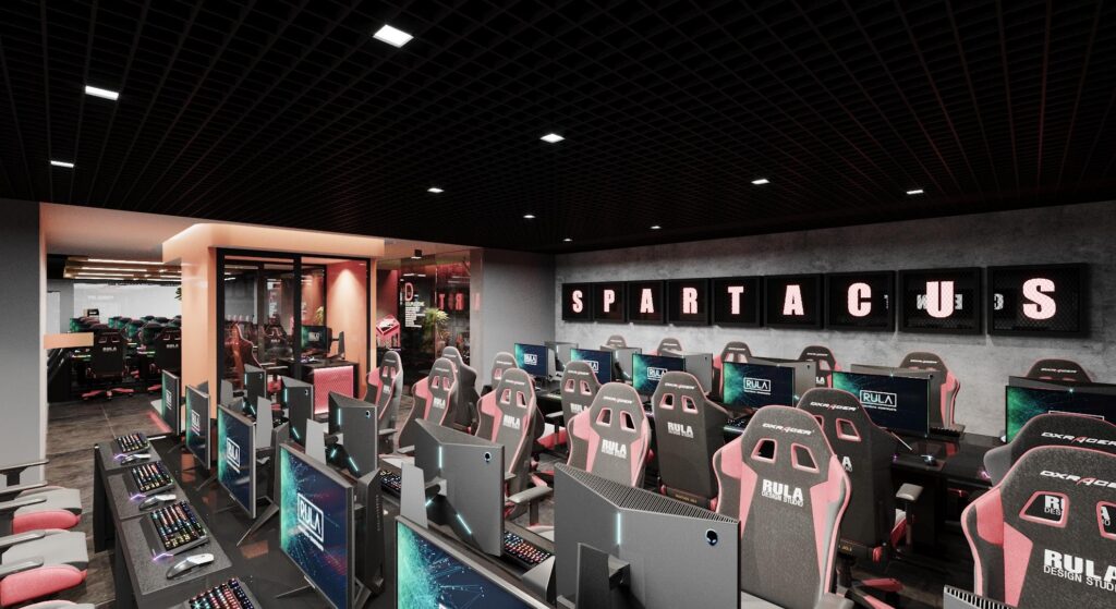 Spartacus Gaming Center,Chuỗi Cyber Game Lớn Nhất Hà Nội