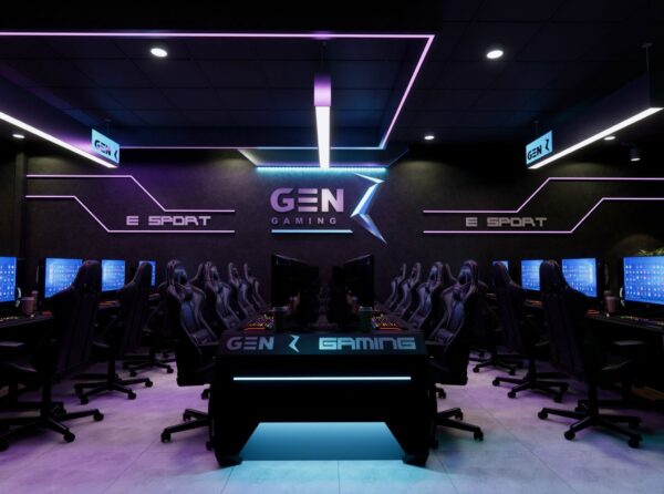 Lắp đặt phòng net GenZ Gaming ở Hoàng Quốc Việt